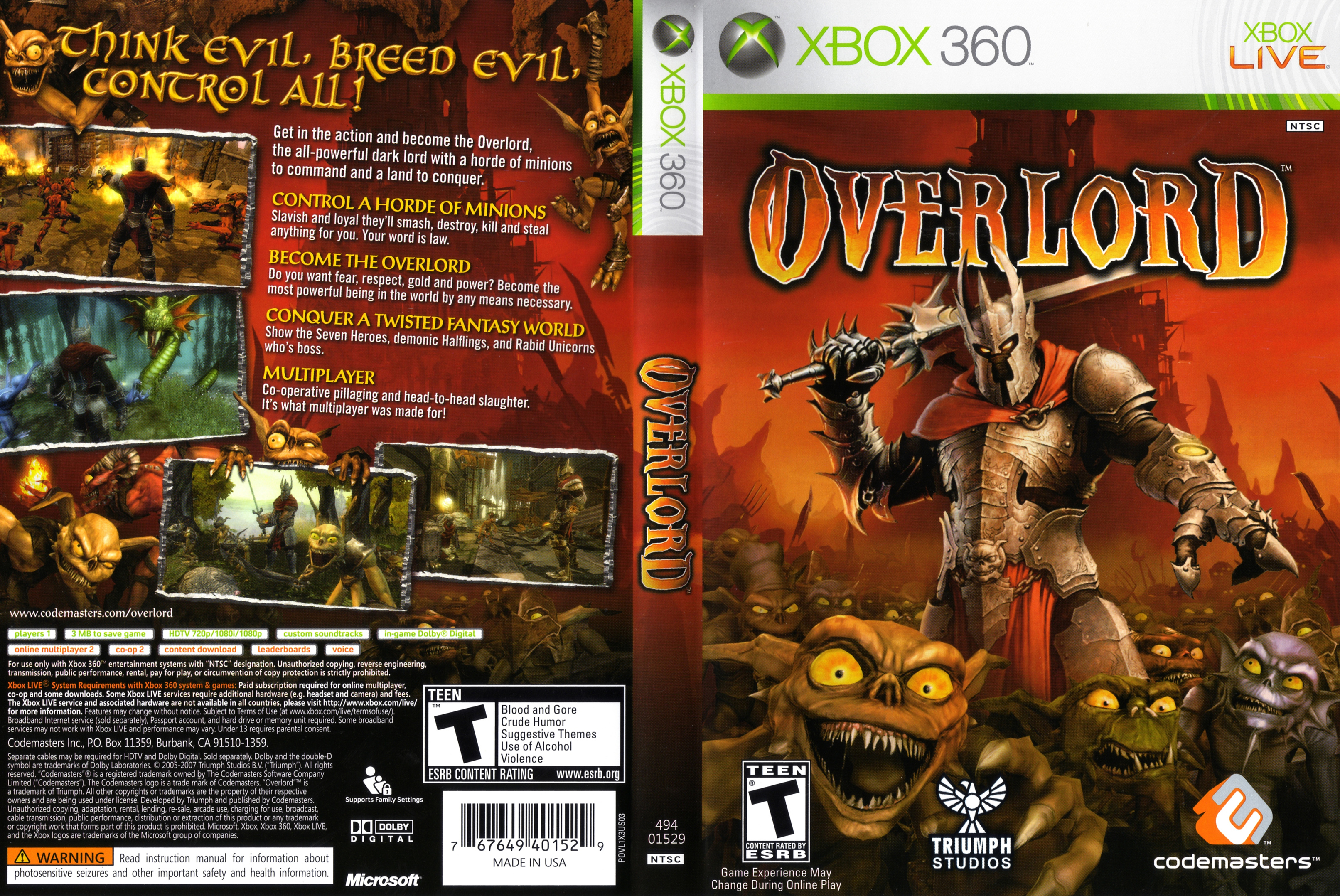 Overlord – Xbox 360 Retro Review #006 – Lost Worlds Gaming